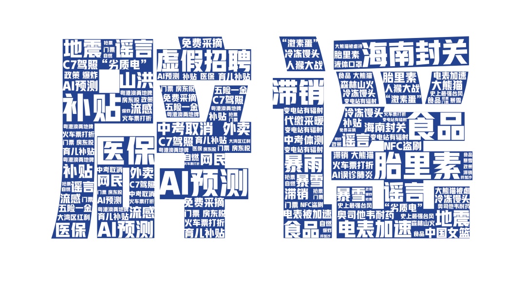 盘点2025年度网络热点谣言，新的一年可别再传了！
